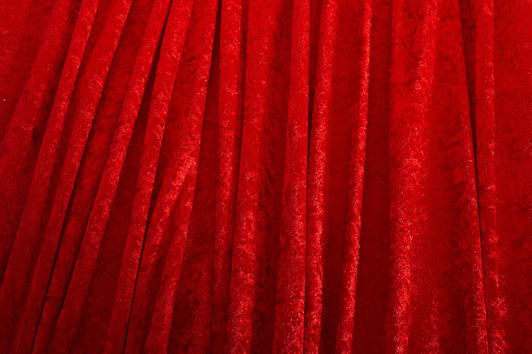 Velour rouge - Créations McKaig